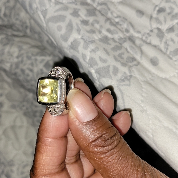 Judith Ripka | Jewelry | Judith Ripka 925 Citrine Ring | Poshmark